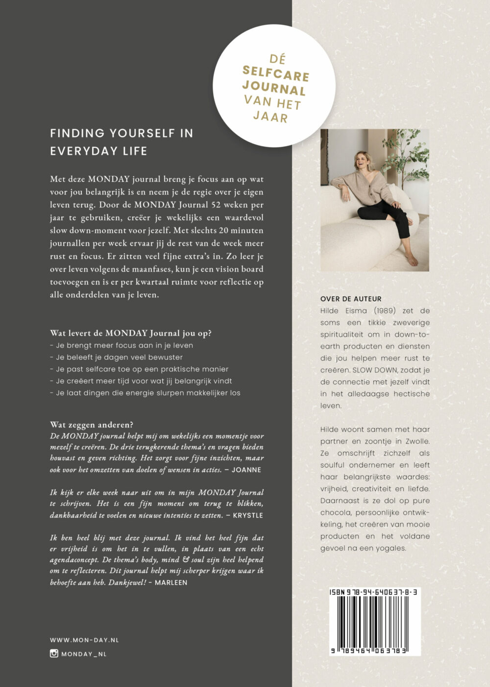 MONDAY Slow Down Journal • monday