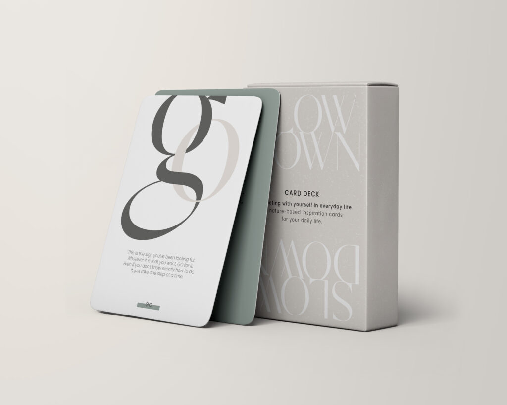 Slow Down CardDeck • monday